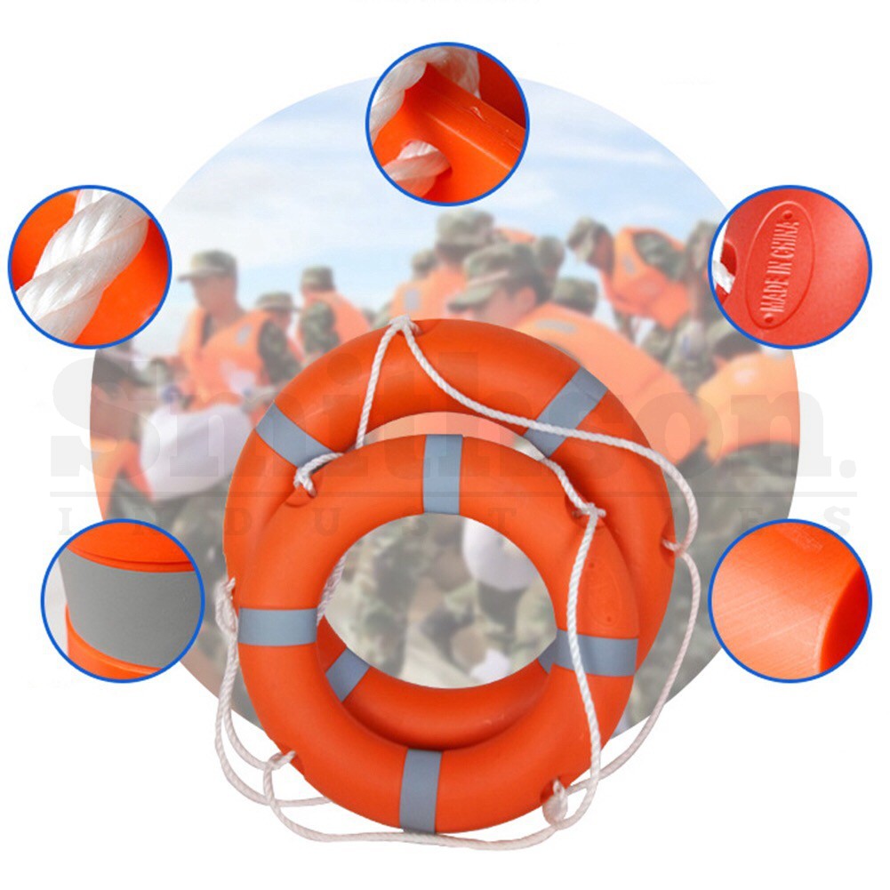 COD HEAVY DUTY FIBER RING EMERGENCY RESCUE WATER MARINE LIFE GUARD ...