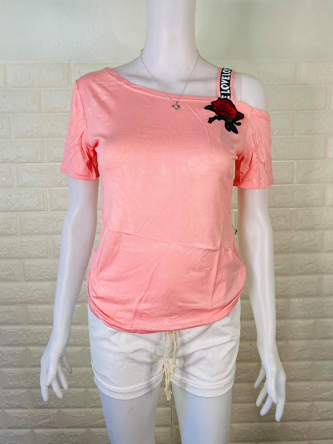 One sided Strap with patch Top For Ladies | Lazada PH