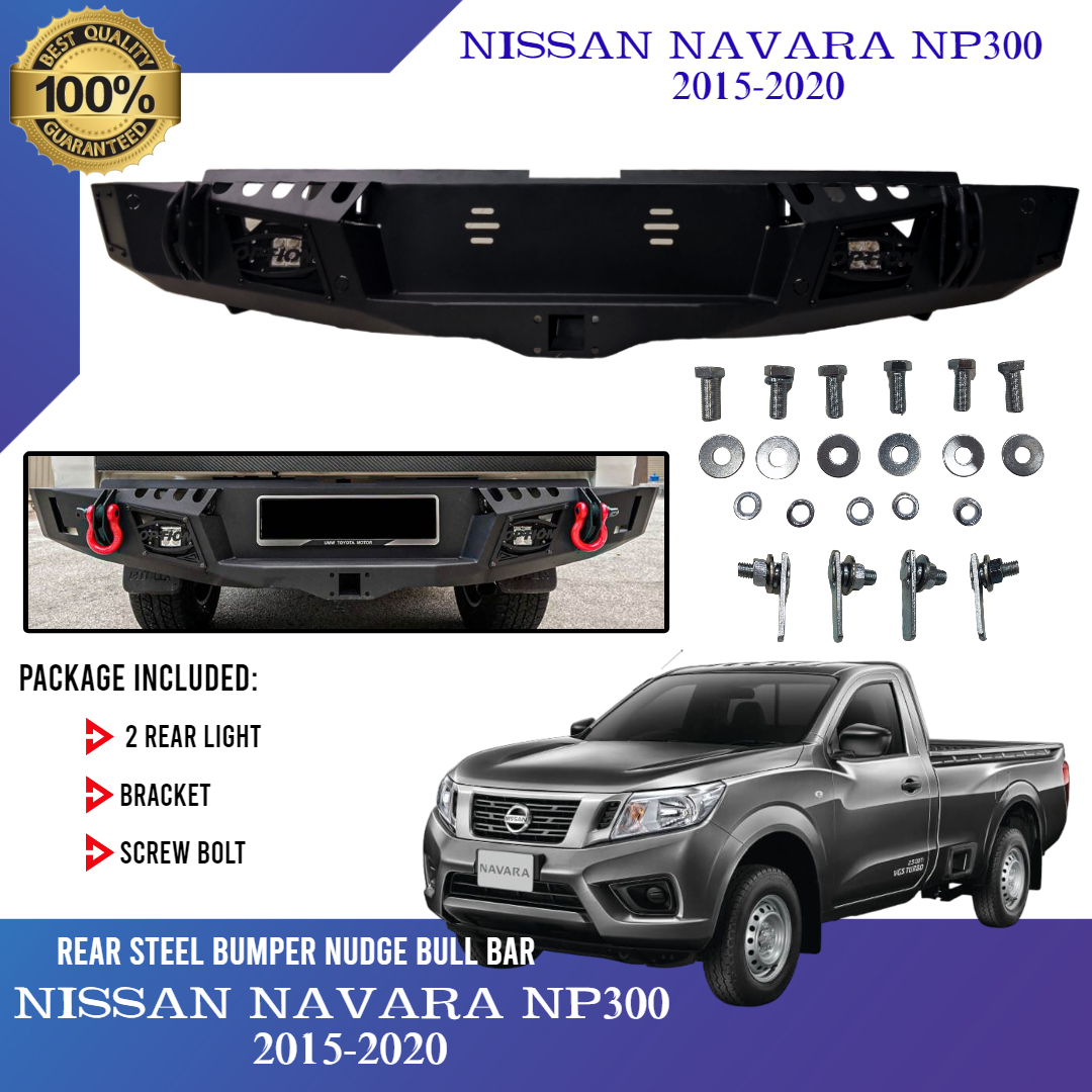 CPO Nissan Navara NP300 2015-2020 Pickup Truck Front & Rear Bumper ...