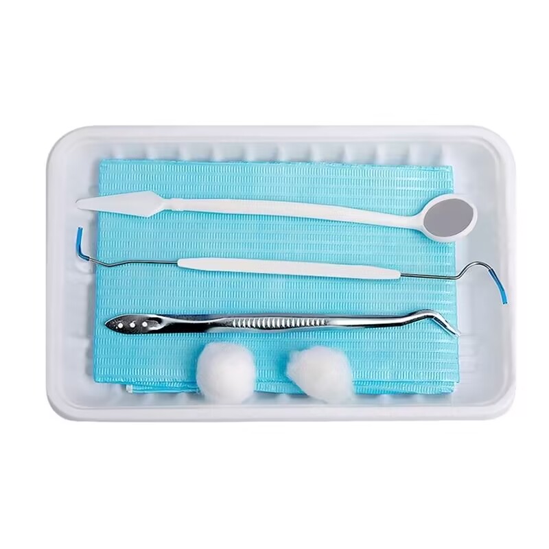 Disposable Oral Exam Box Tooth Probe Care Kit Inspection Type Plastic ...