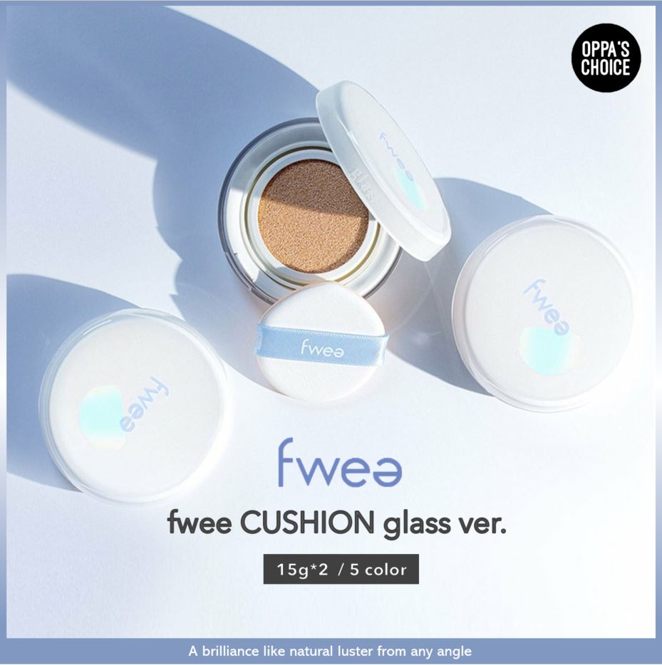 [READY TO SHIP/NEW] FWEE CUSHION GLASS VER. 15g (Refill Included ...