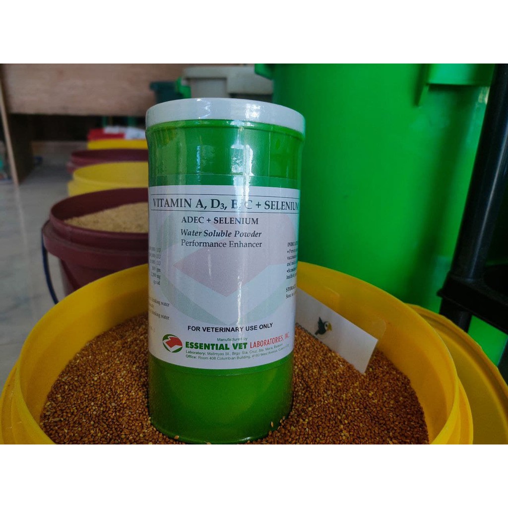 Goodbird Essential Vet Vitamin ADEC + Selenium For Pet Birds and ...