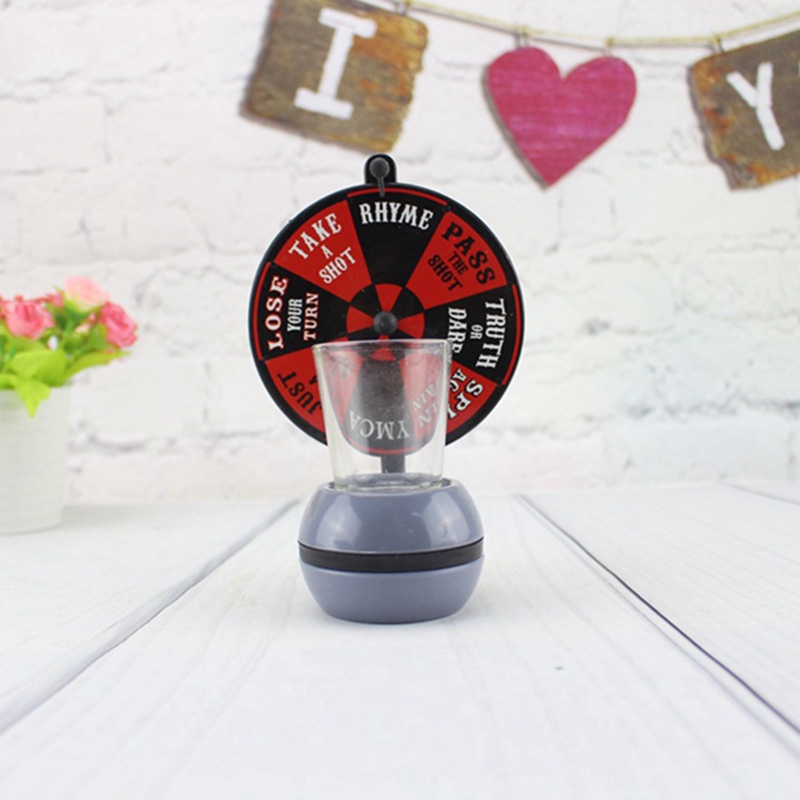 Spin Turntable The Shot Glass Drinking Game Fun Party Turntable Toys ...