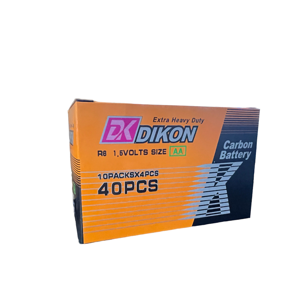 DIKON Extra Heavy Duty Battery 40PCS AA/AAA | Lazada PH