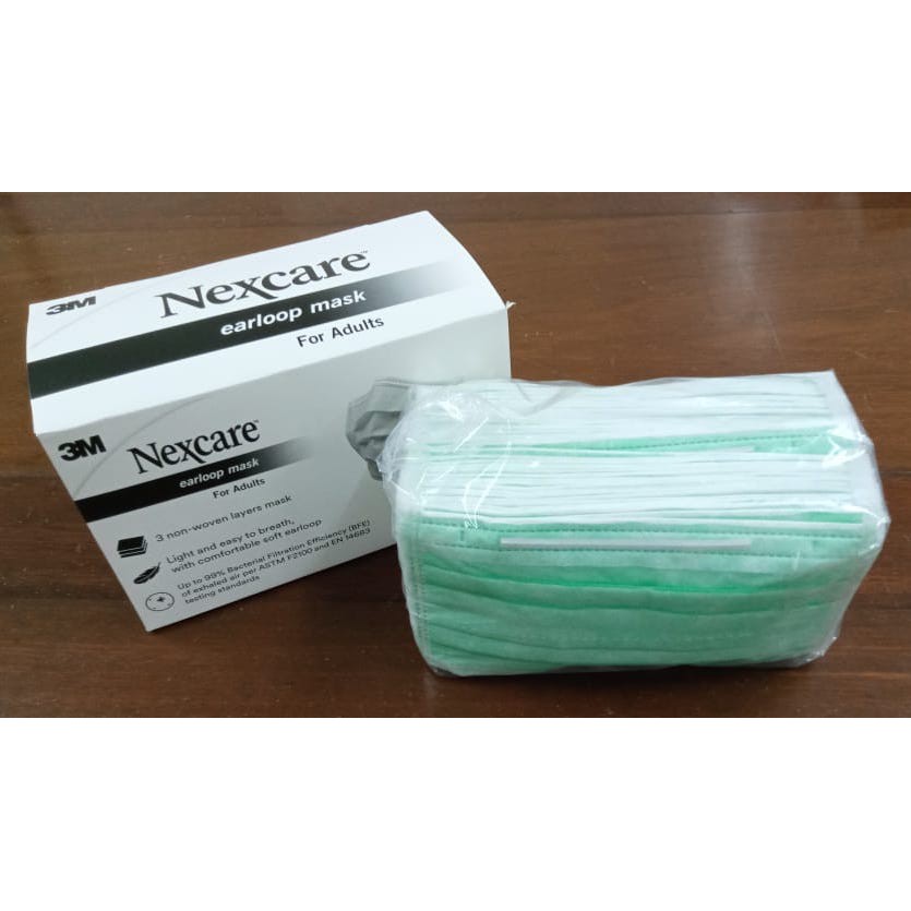 3M NEXCARE earloop mask by 50s - 1902Xrh | Lazada PH