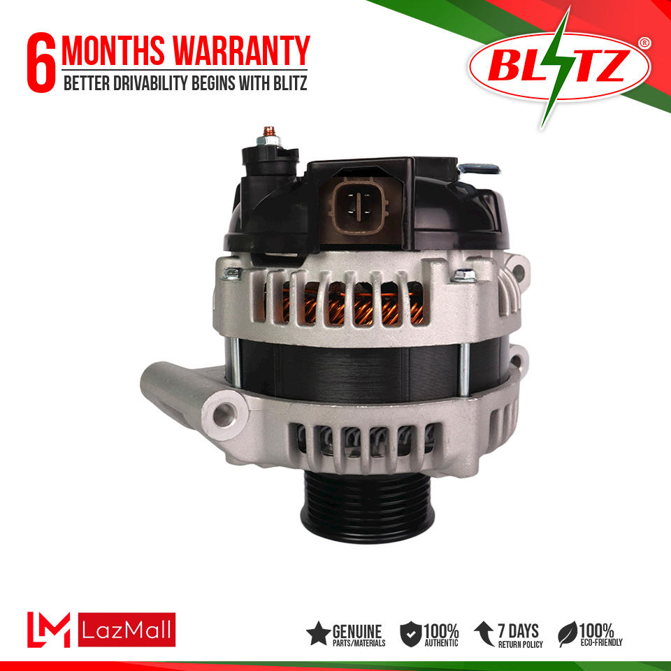 BLITZ ALTERNATOR ASSEMBLY HONDA CRV 2.0 12V / 100A 7 PULLEY 2012 - 2017 ...