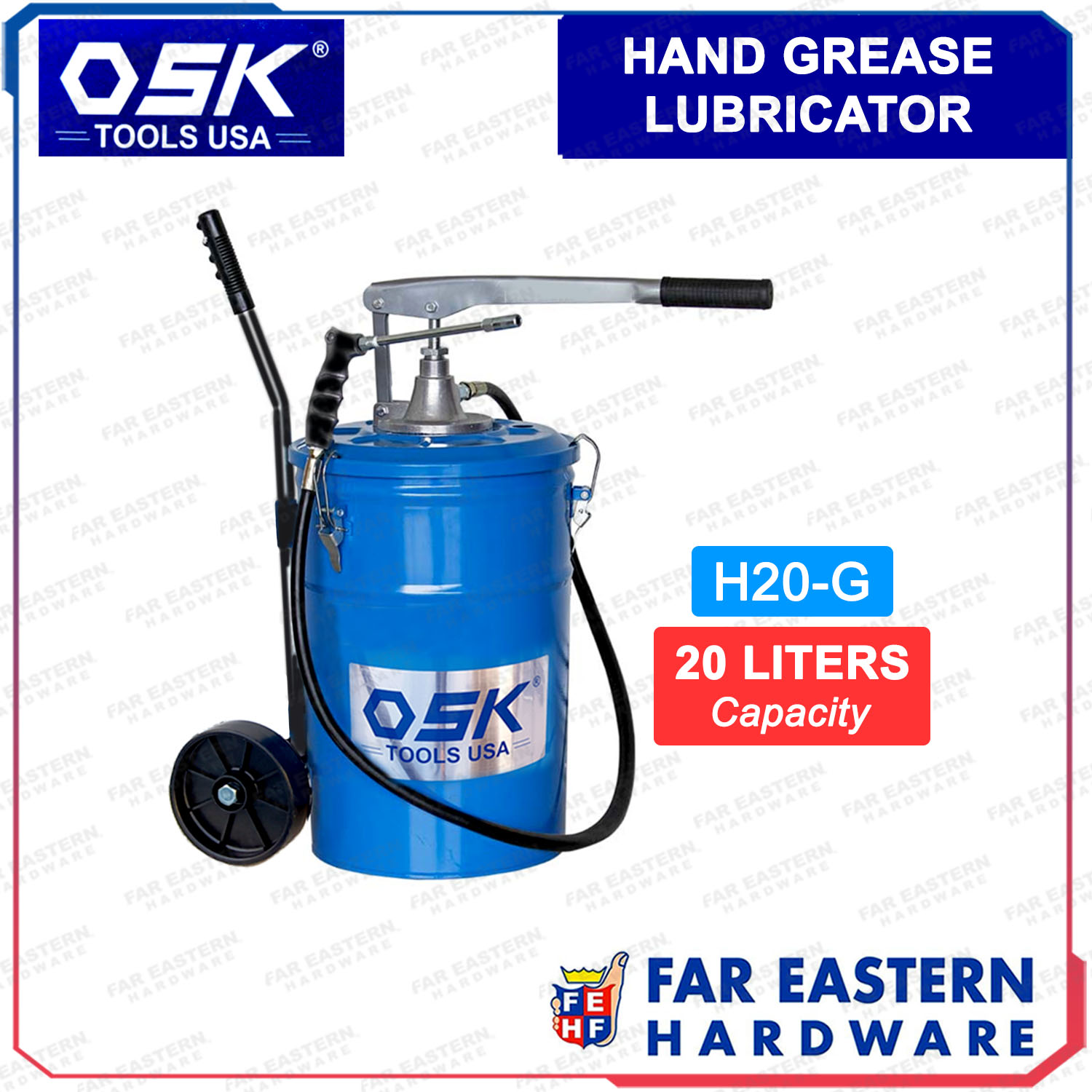 OSK TOOLS USA Hand Grease Lubricant 20L Manual H20-G Made in Taiwan | Lazada PH