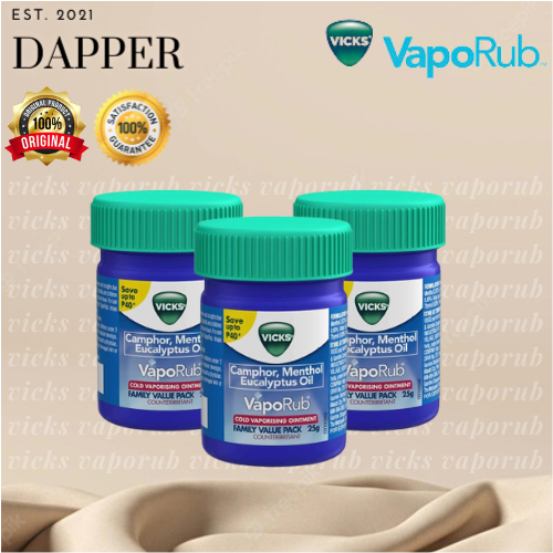 Vicks Vaporub 25g Ointment | Lazada PH