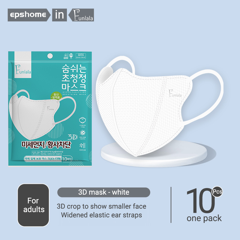 epshome 3D Face Mask Fda Approved Version Face Mask Nanofiber Filter ...