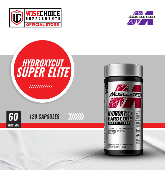 MUSCLETECH HYDROXYCUT SUPER ELITE 120 CAPSULE | Lazada PH