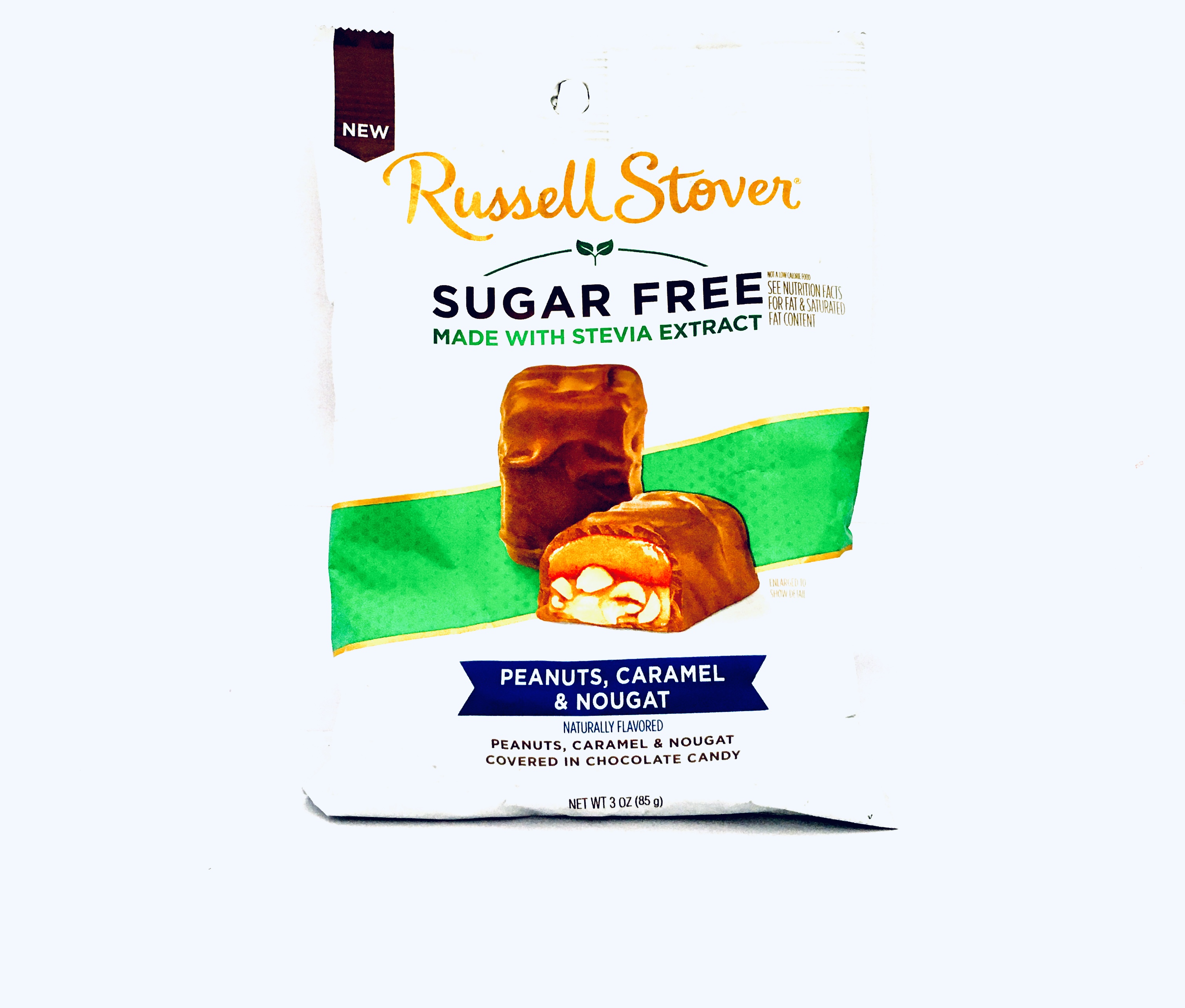 Russell Stover (Peanuts, Caramel & Nougat 3 oz ( 85g ) Expiry date May ...