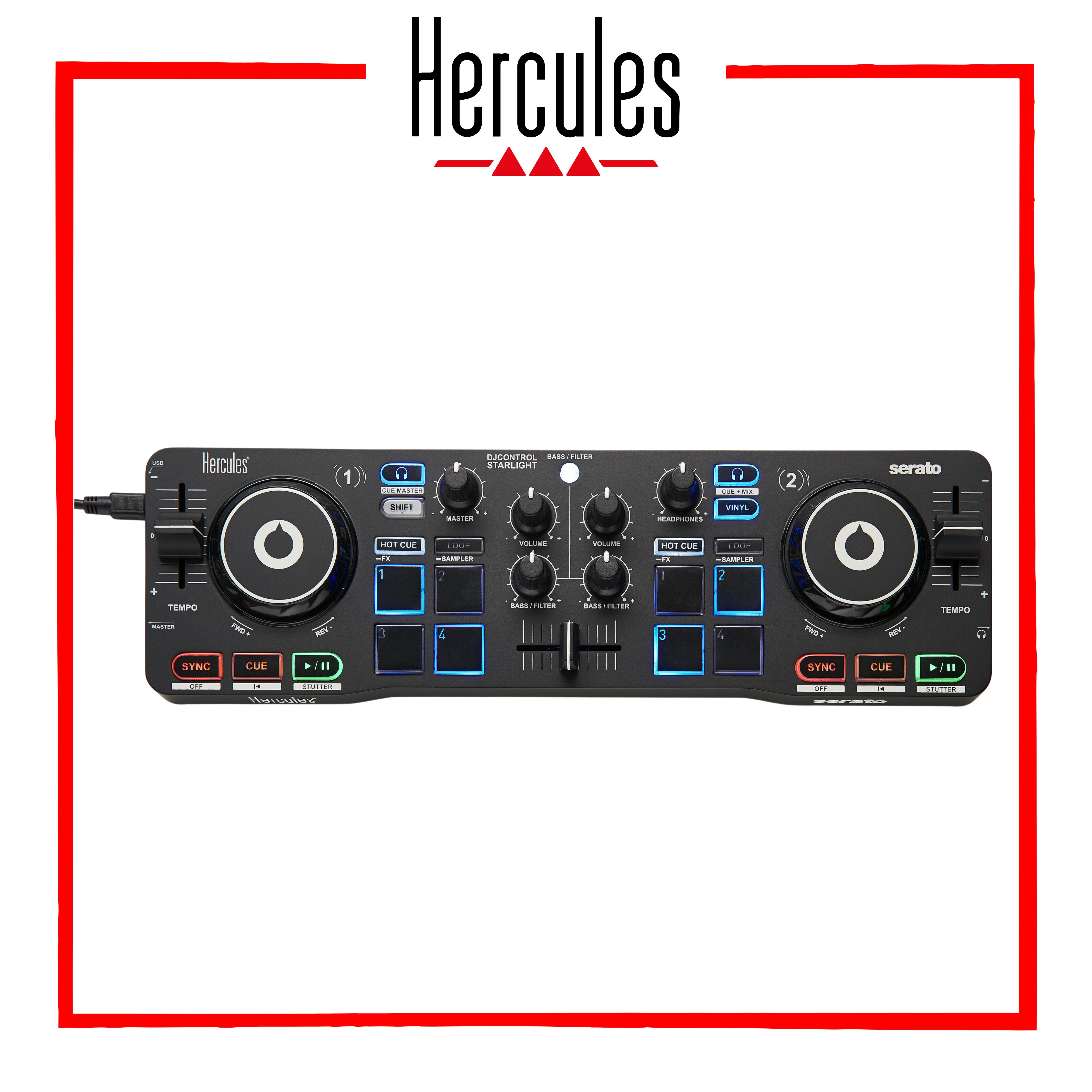Hercules DJControl Starlight DJ Controller | Lazada PH