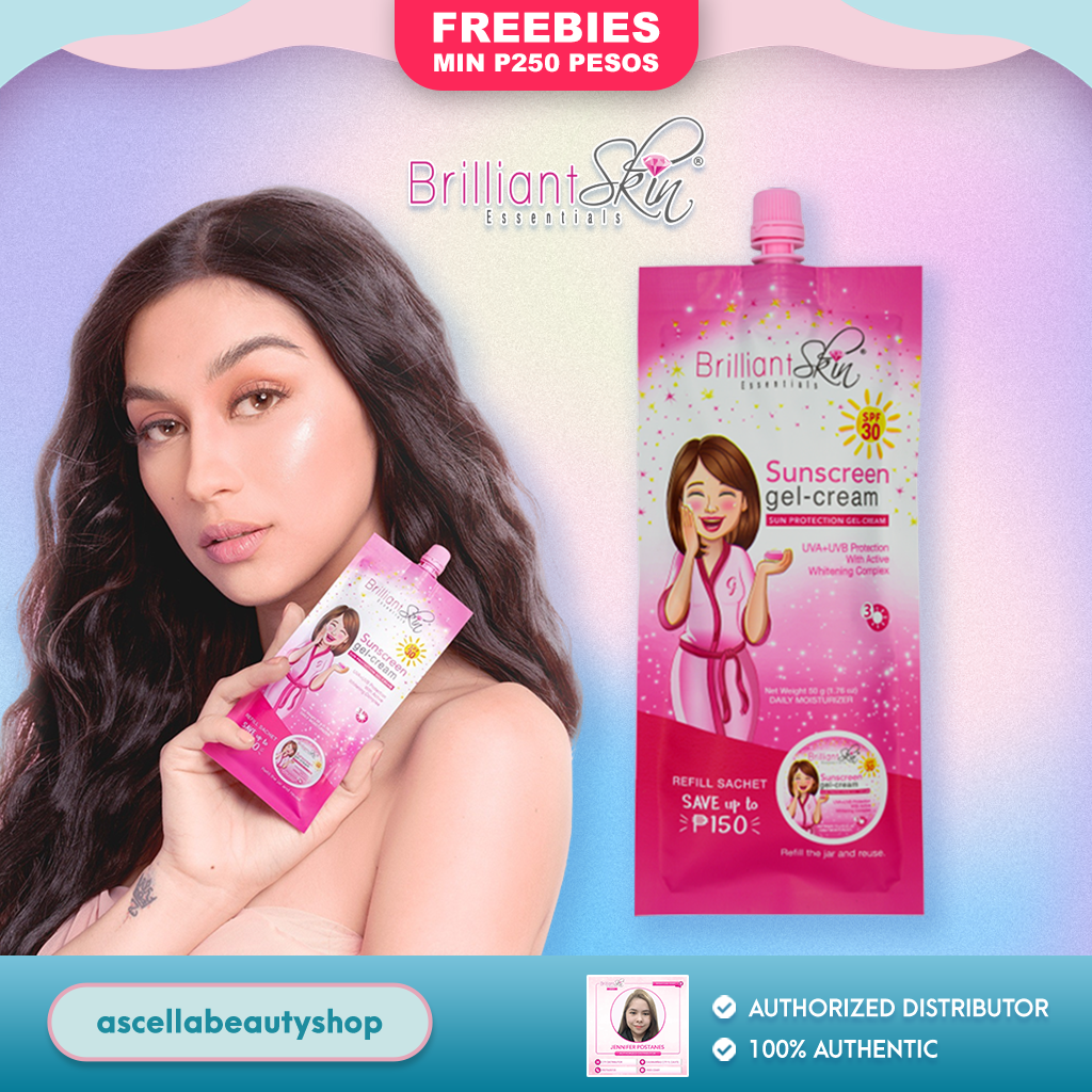 Brilliant Skin • Sunscreen Gel-Cream SPF 30 Classic 50g | Lazada PH
