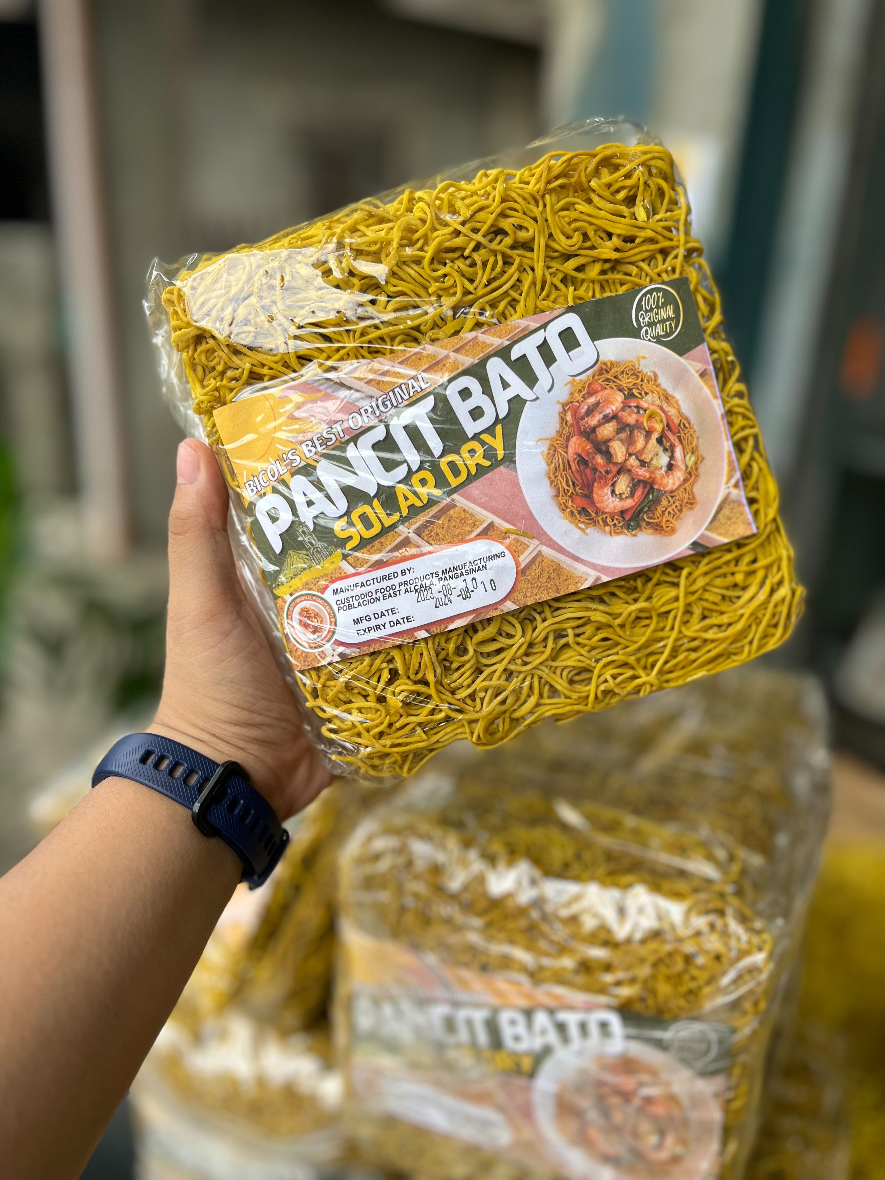 PANCIT BATO | SOLAR DRY | ROUND/FLAT | AUTHENTIC | 500 G | Lazada PH