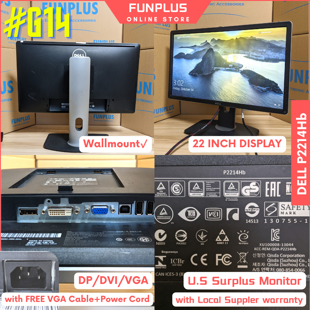 Affordable Monitor [Used] Dell P2214Hb Monitor | Monitor for Online ...