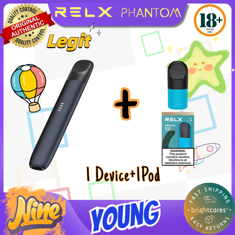 [legit] REL X/REL.X/Infinity Phantom vaping smoke set original 5th gen ...