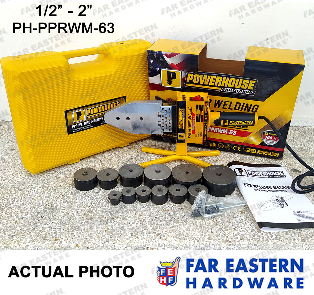 POWERHOUSE PPR PVC Pipe Welding Fusion Machine 1200W | Lazada PH
