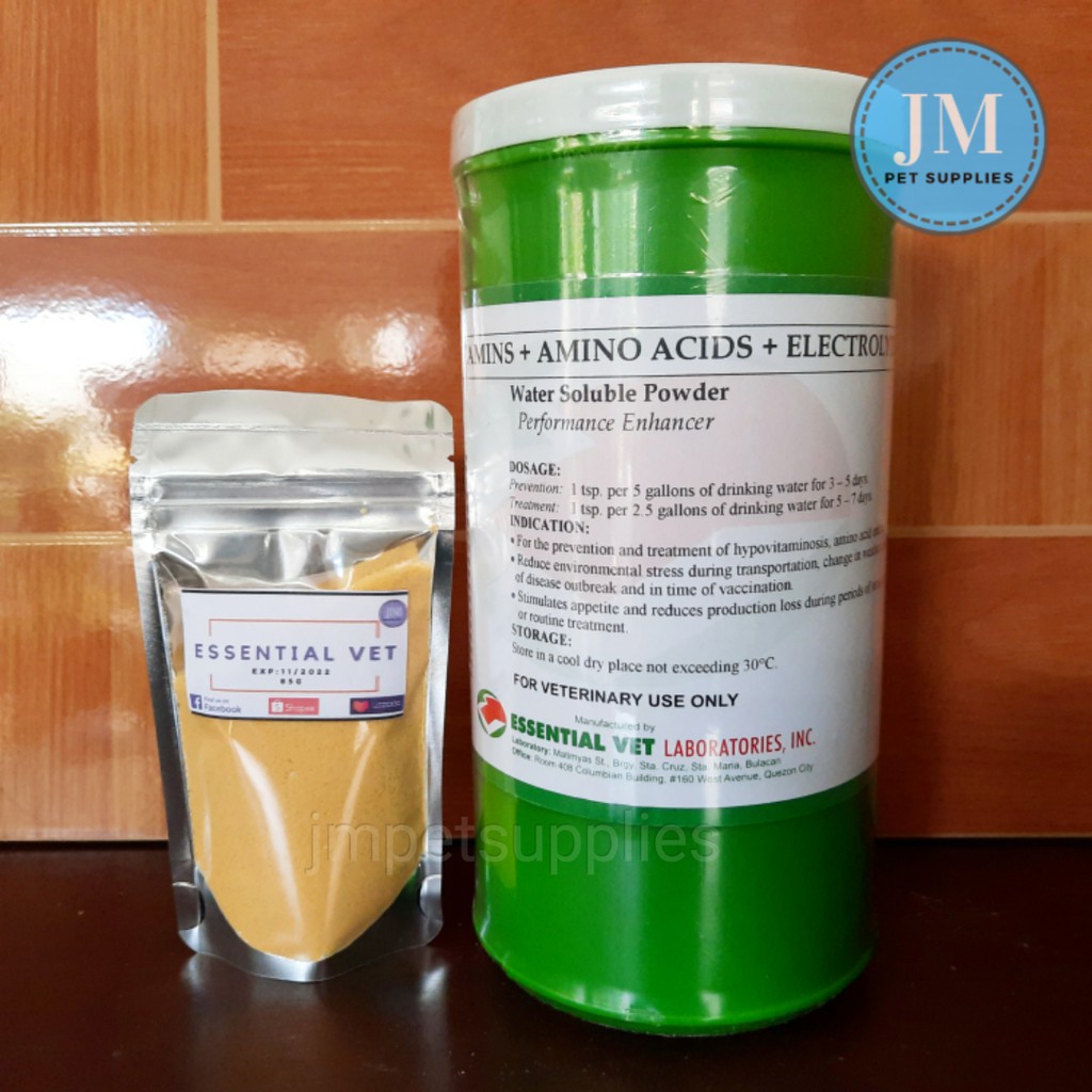Essential Vet Multivitamins + Amino Acids + Electrolytes - (85g ...