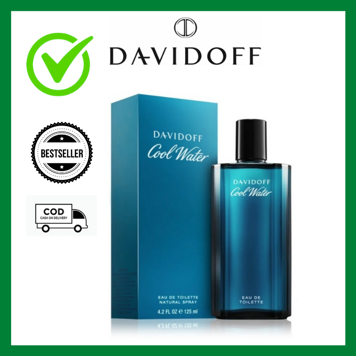 Davidoff Cool Water EDT 125ml Men's | Lazada PH