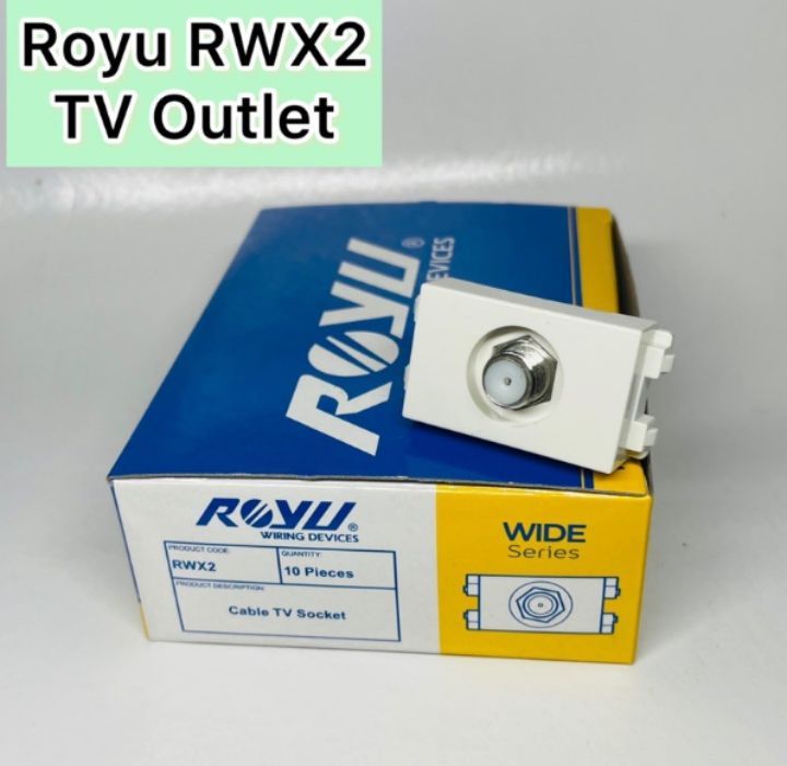 ROYU CABLE TV SOCKET | LAN OUTLET / INTERNET OUTLET | TELEPHONE MODULAR ...