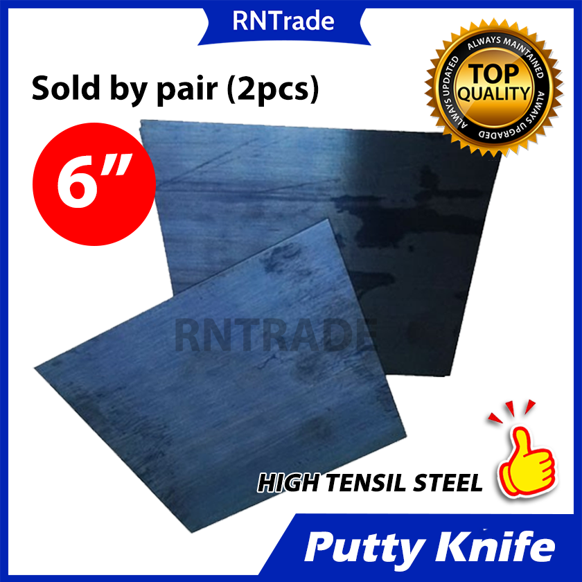 2pcs Putty Knife / Paint Scraper Paleta without handle Spatula 4" / 6 ...