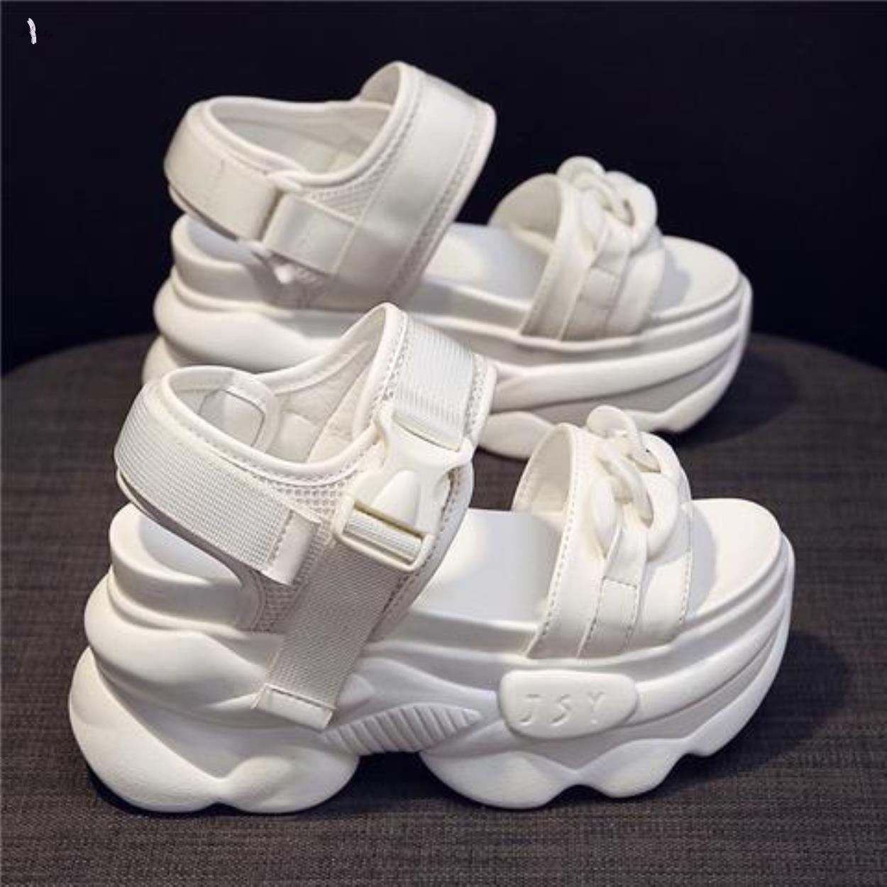 【AG】 Foley New sponge cake wedge heel sports trend inside high thick ...
