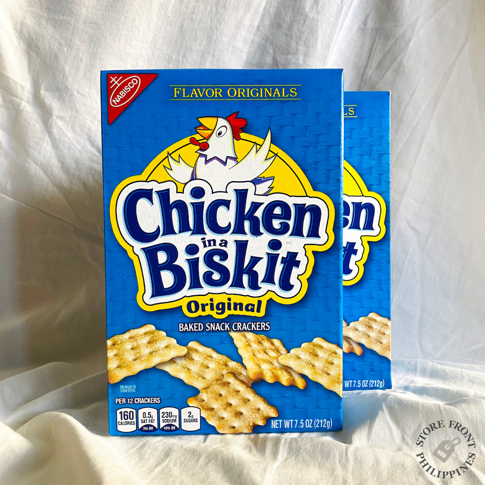 Nabisco Chicken in a Biskit Original and Ranch Flavored Crackers 340g ...