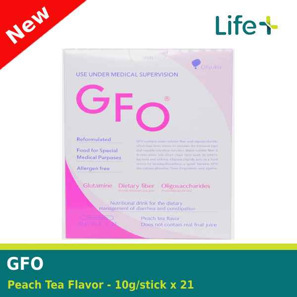 1 Stick GFO (Glutamine, Dietary Fiber, Oligosaccharides) - Peach Tea ...