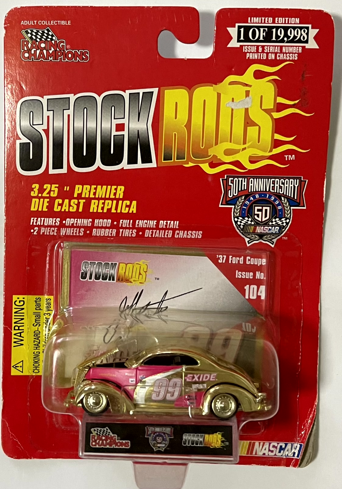Racing Champions Nascar 50th Anniversary Stock Rods - '37 Ford Coupe ...