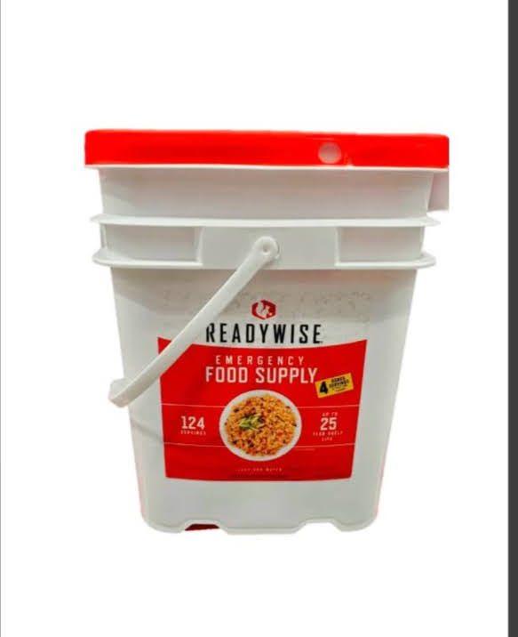 MRE ReadyWise (white bucket) 124 Serving Ultimate Preparedness Pack, 25 ...