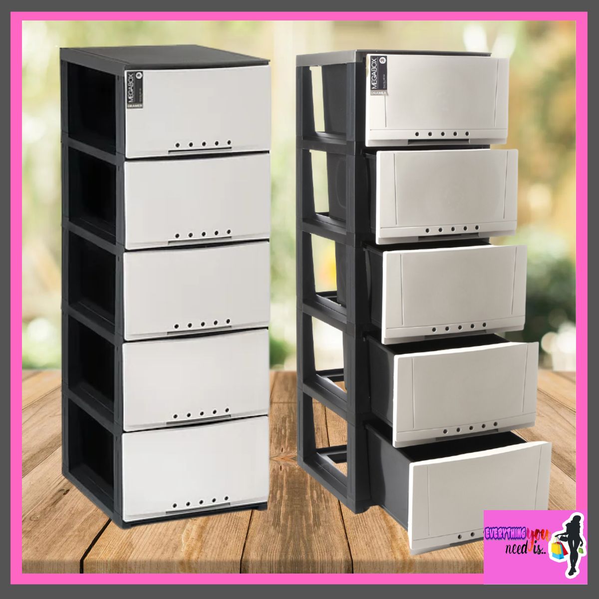 5 LAYER MEGABOX SLIM DRAWER / SLIM DRAWER / 5L DRAWER (PRE-ORDER ...