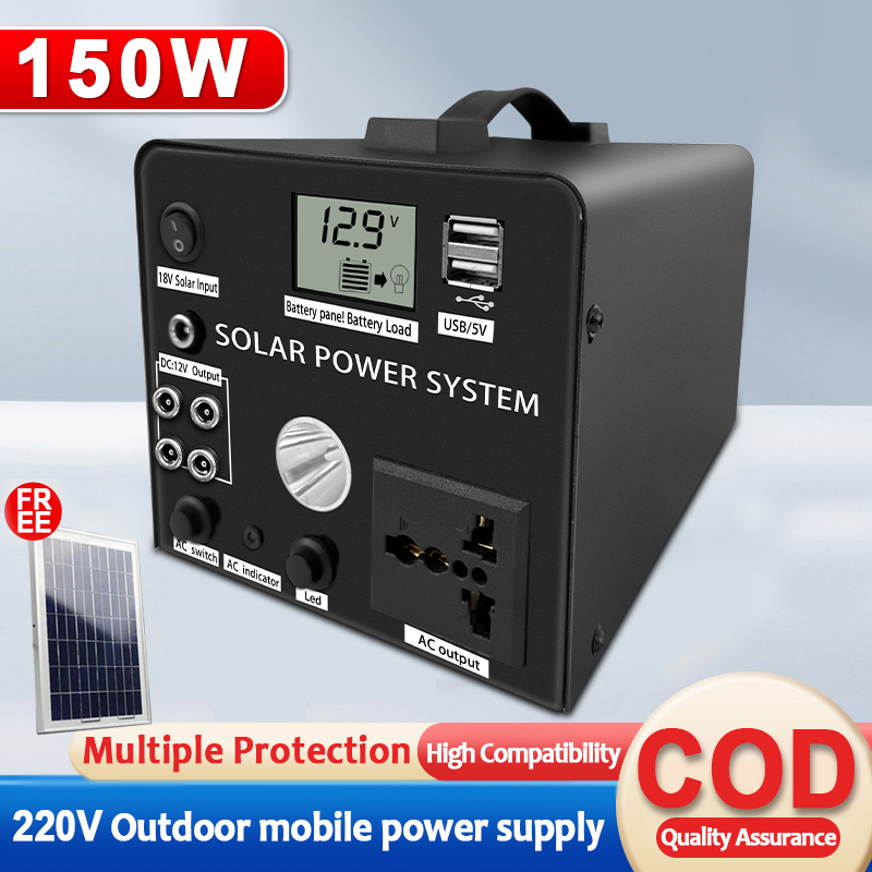 Solar Generator 78800mAH 200W 220V Solar Generator Portable Big ...