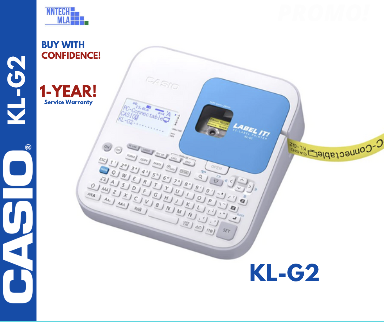CASIO KL-G2 LABEL PRINTER ADAPTOR INCLUDED | Lazada PH