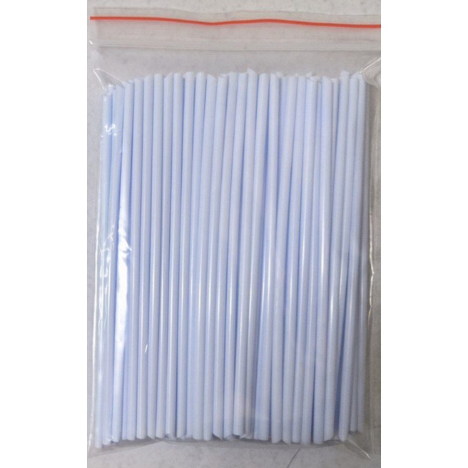 Drinking straw white / green (zesto straw) 100pcs / pack | Lazada PH