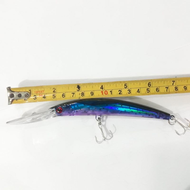 18cm low cost trolling floating minnow (budget friendly) | Lazada PH