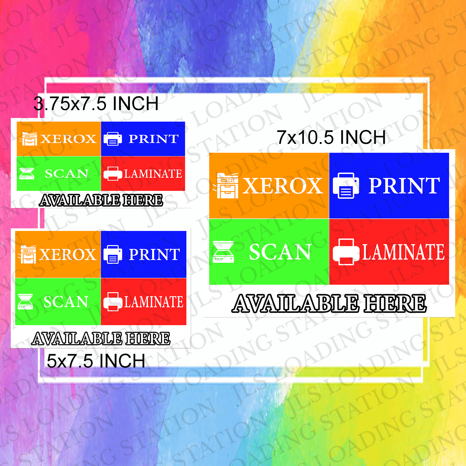 XEROX PRINT SCAN LAMINATE (LAMINATED/PVC) SIGNAGE | Lazada PH