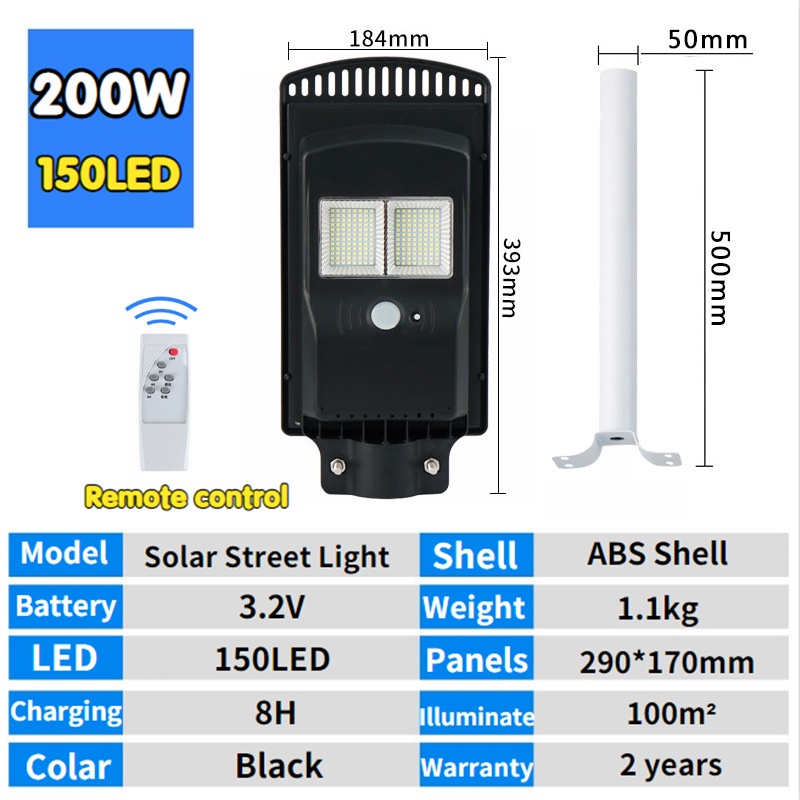Solar Street Light Outdoor Waterproof 600W 1000W Solar Lights LED ...