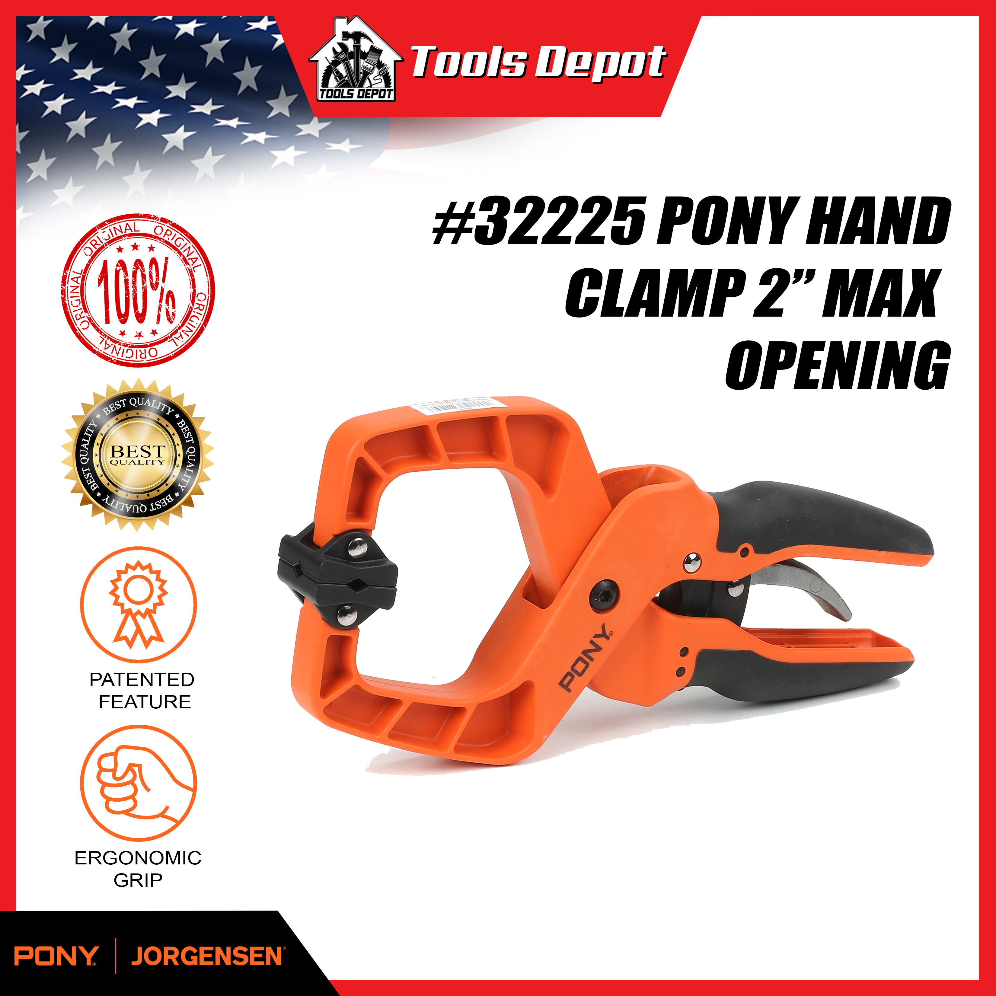 PONY JORGENSEN HAND CLAMP 2" | Lazada PH