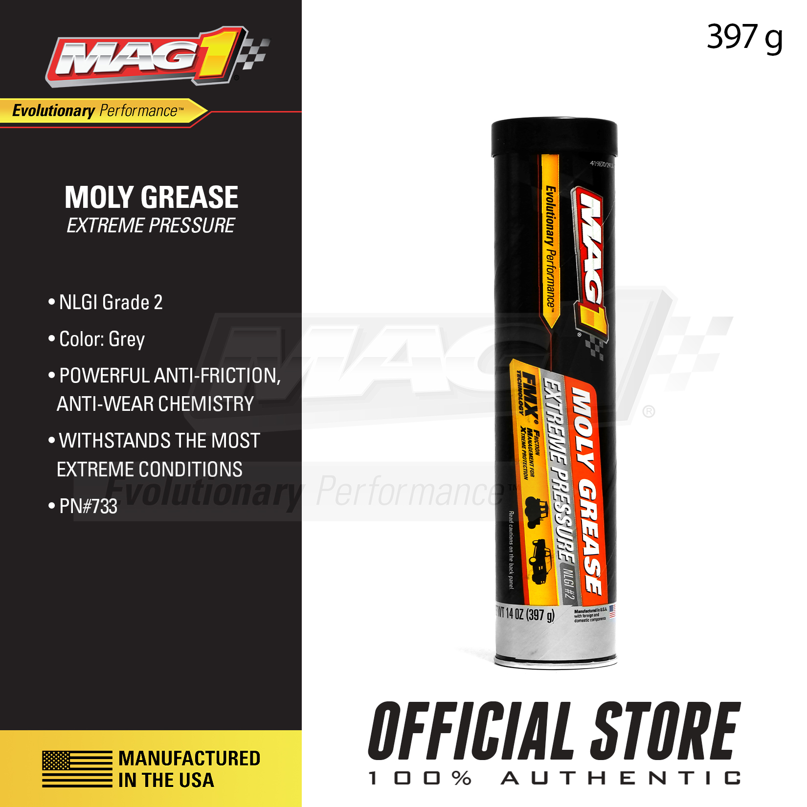 MAG 1 Super Lithium EP Moly Grease 14oz (397g) MAG1 PN#733 | Lazada PH