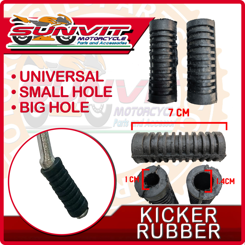 SUNVIT MOTORCYCLE KICKER STARTER RUBBER SMALL / BIG HOLE | Lazada PH