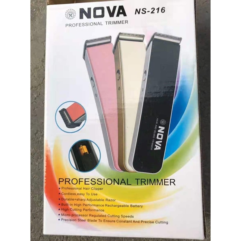NS-216 Nova Rechargeable Razor | Lazada PH
