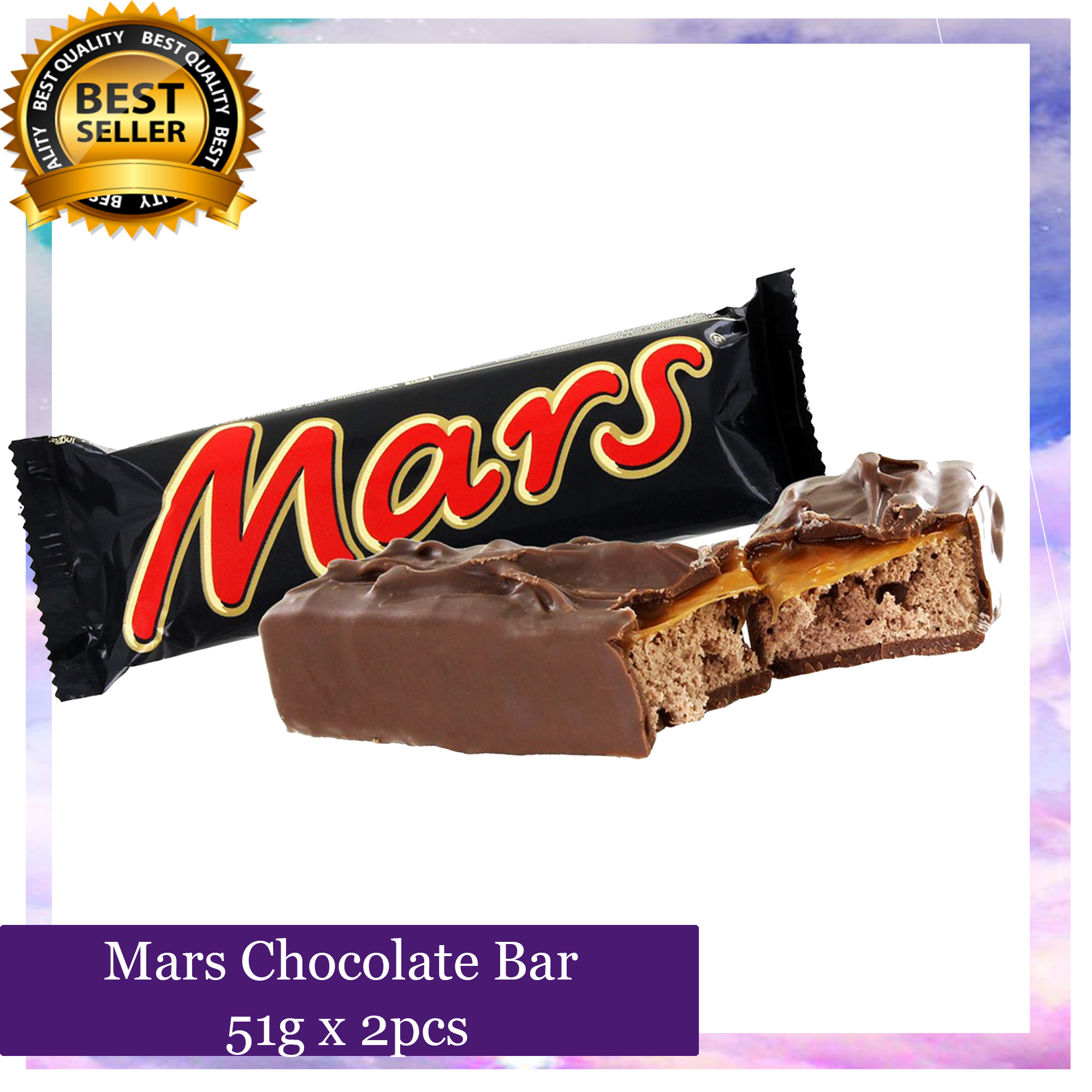 Mars Chocolate Bar 51g 2pcs | Lazada PH