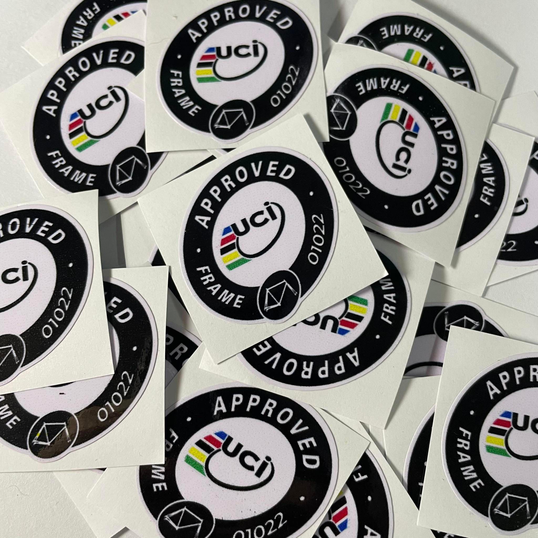 2pcs UCI STICKER APPROVED Glossy/Matte | Lazada PH