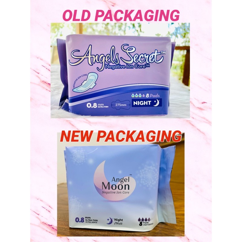 immediate shipping ANGELS SECRET NIGHT NAPKIN NOW ANGEL MOON | Lazada PH