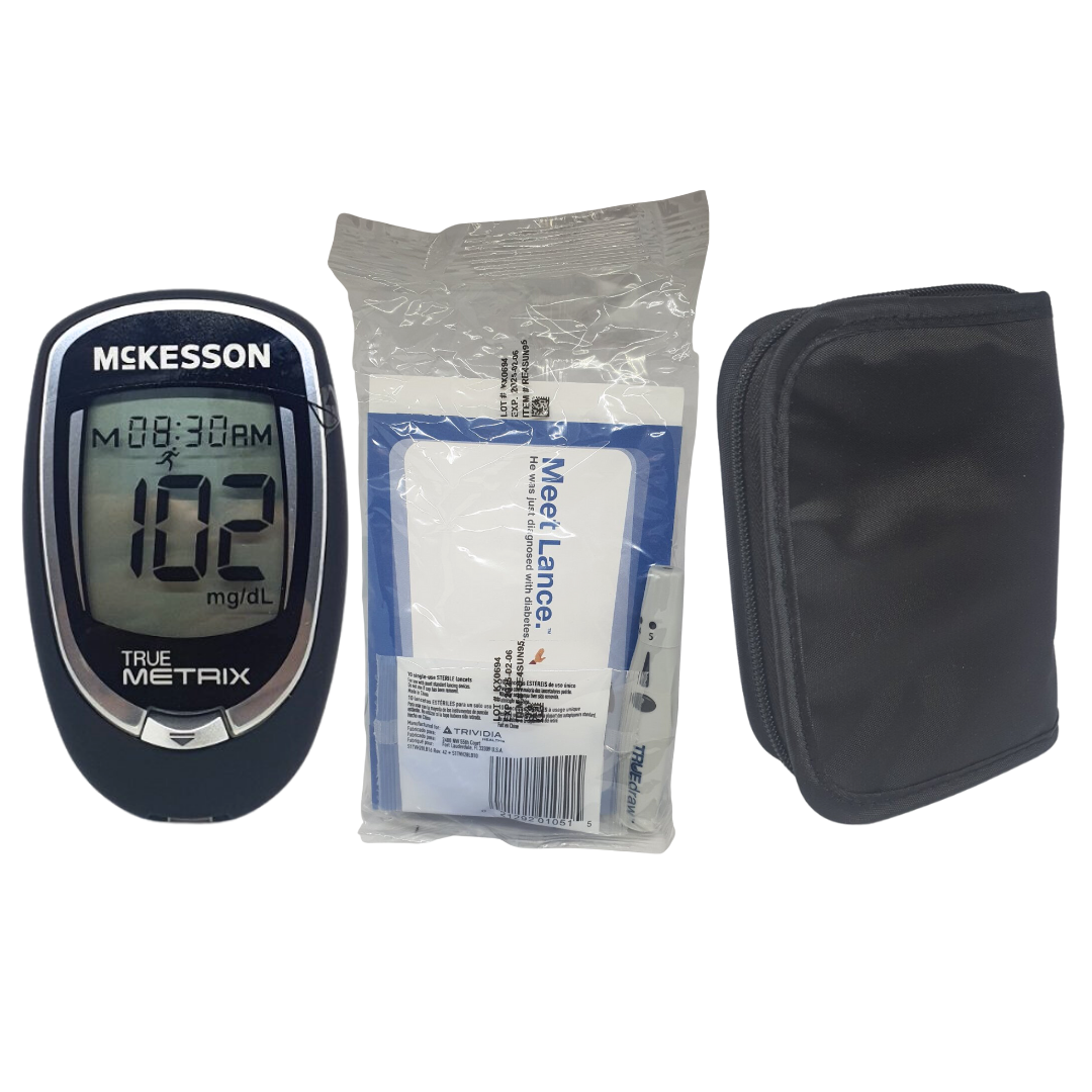 McKesson True Metrix Self Monitoring Blood Glucose System Meter Monitor ...