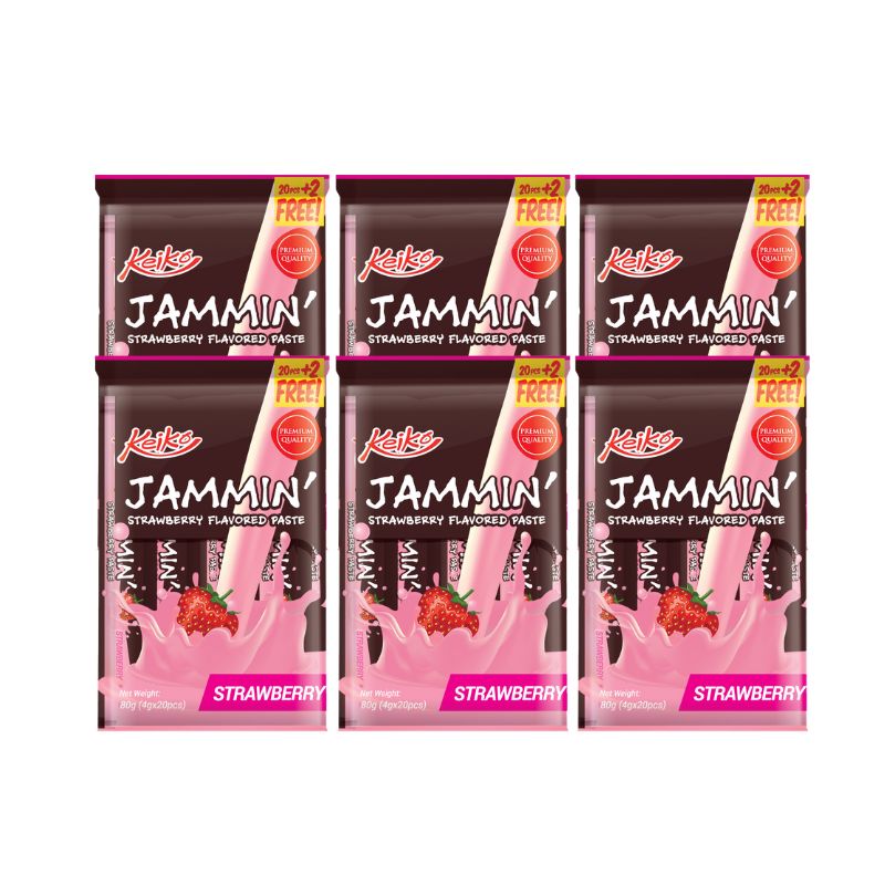 Keiko Jammin Strawberry Paste 80G x 6 | Lazada PH