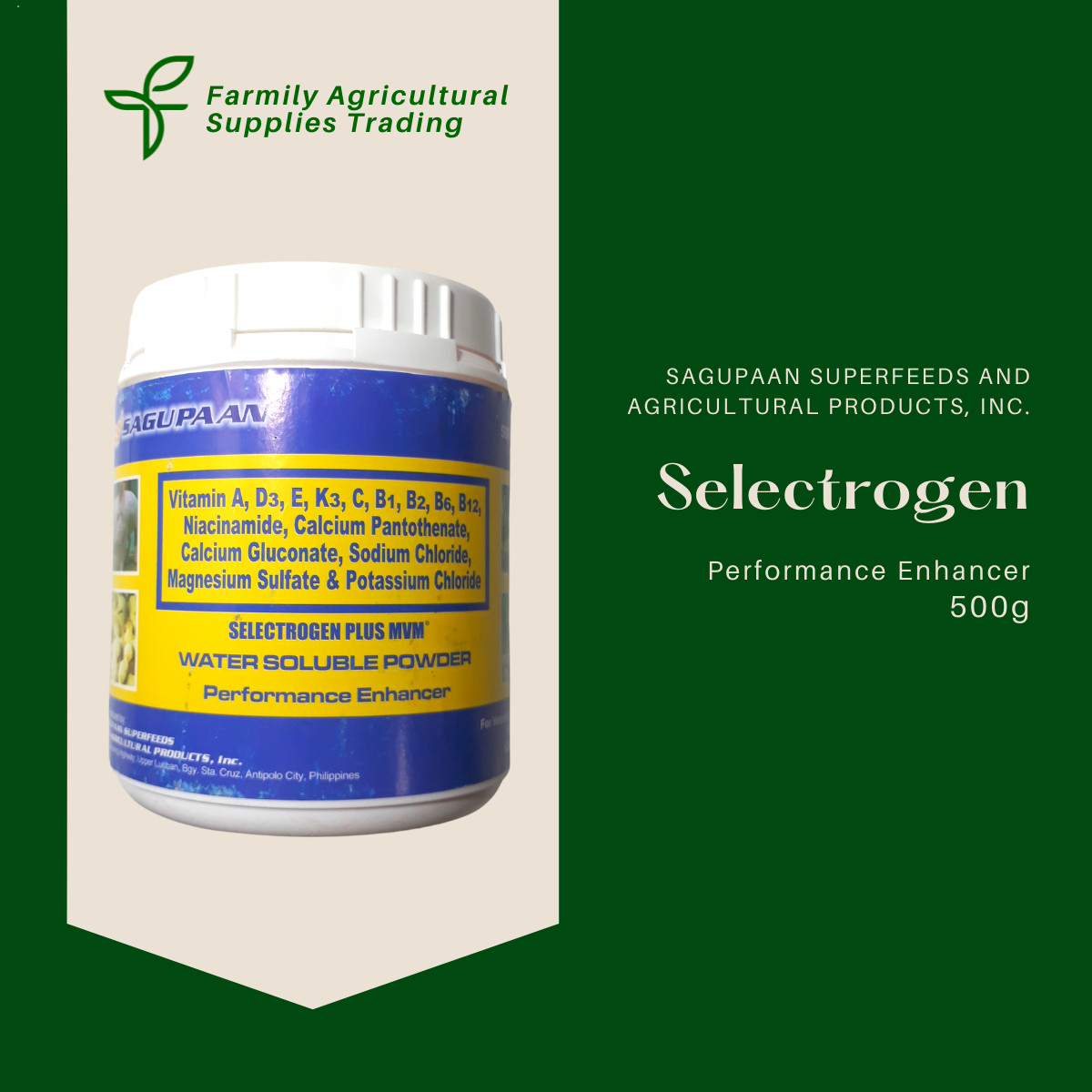 Sagupaan Selectrogen 500g | Lazada PH