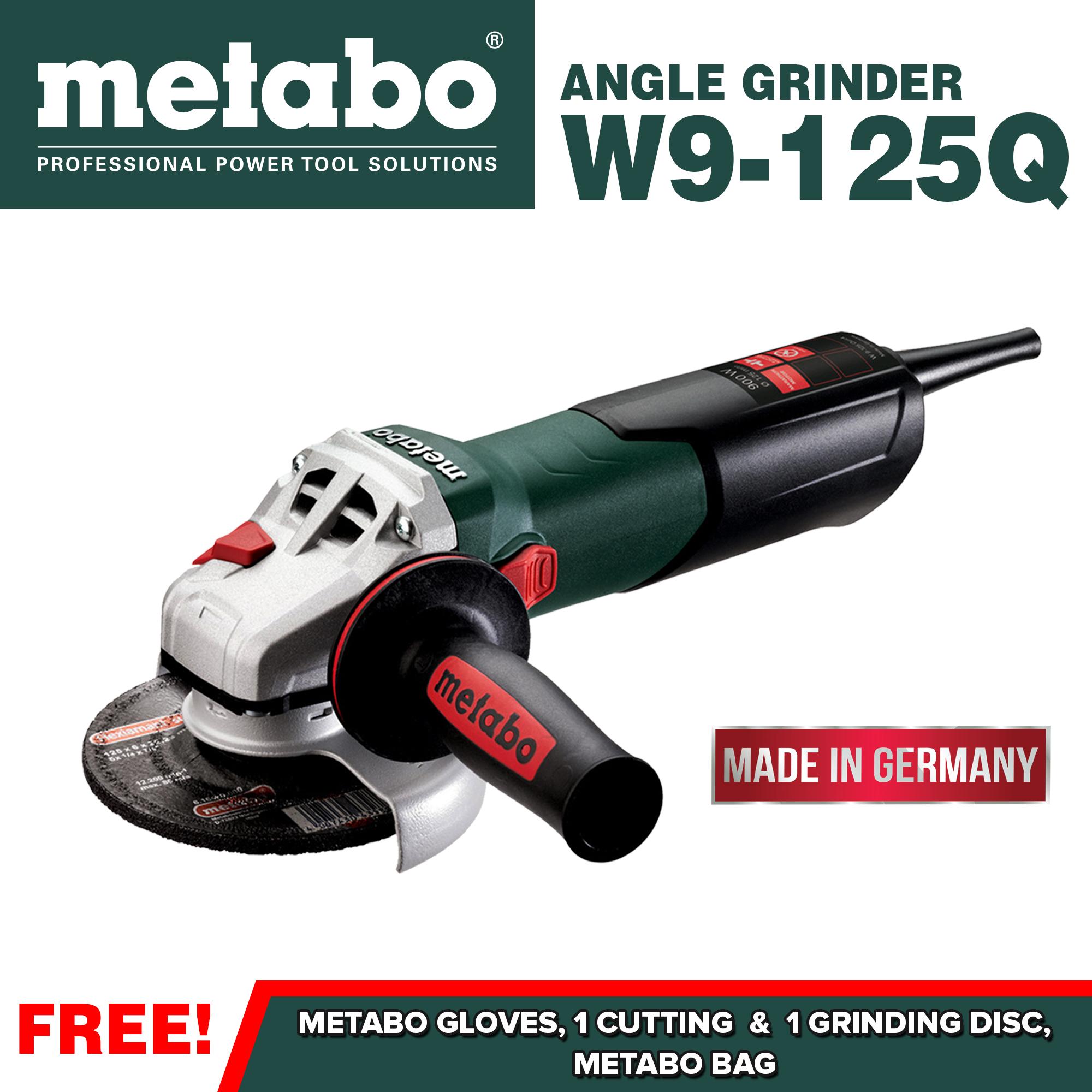 METABO 5" Angle Grinder. MADE IN GERMANY... 900w quick spannerless ...