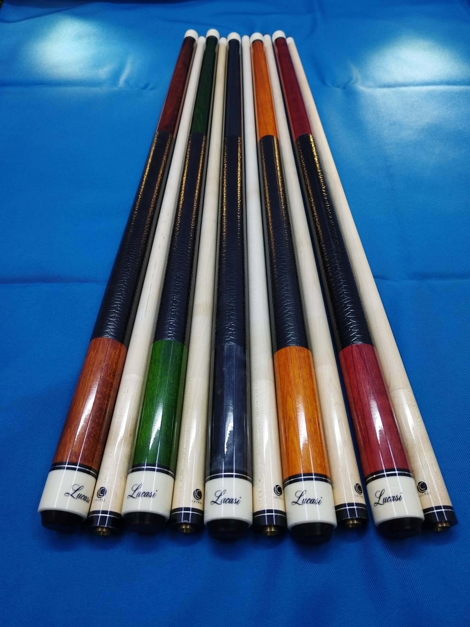 LUCASI CUE STICK WITH SOFTCASE/TAKO NG BILYARAN/GAMIT SA BILYARAN ...