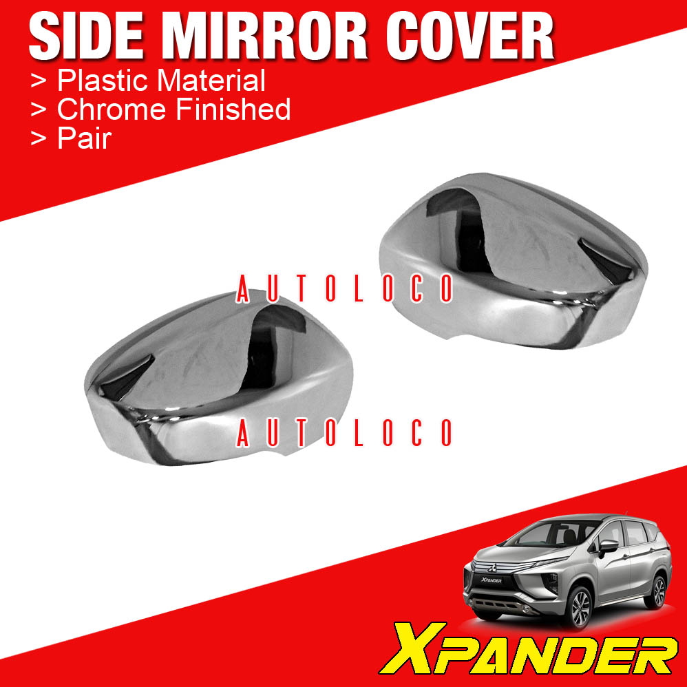 Side Mirror Cover for Mitsubishi Xpander ( Chrome ) | Lazada PH